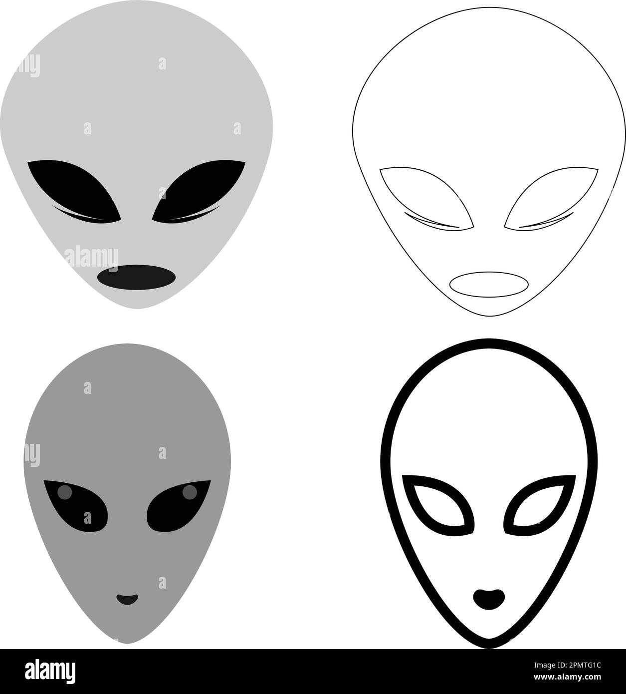 alien icon vektor illustration design Stock Vector Image & Art - Alamy
