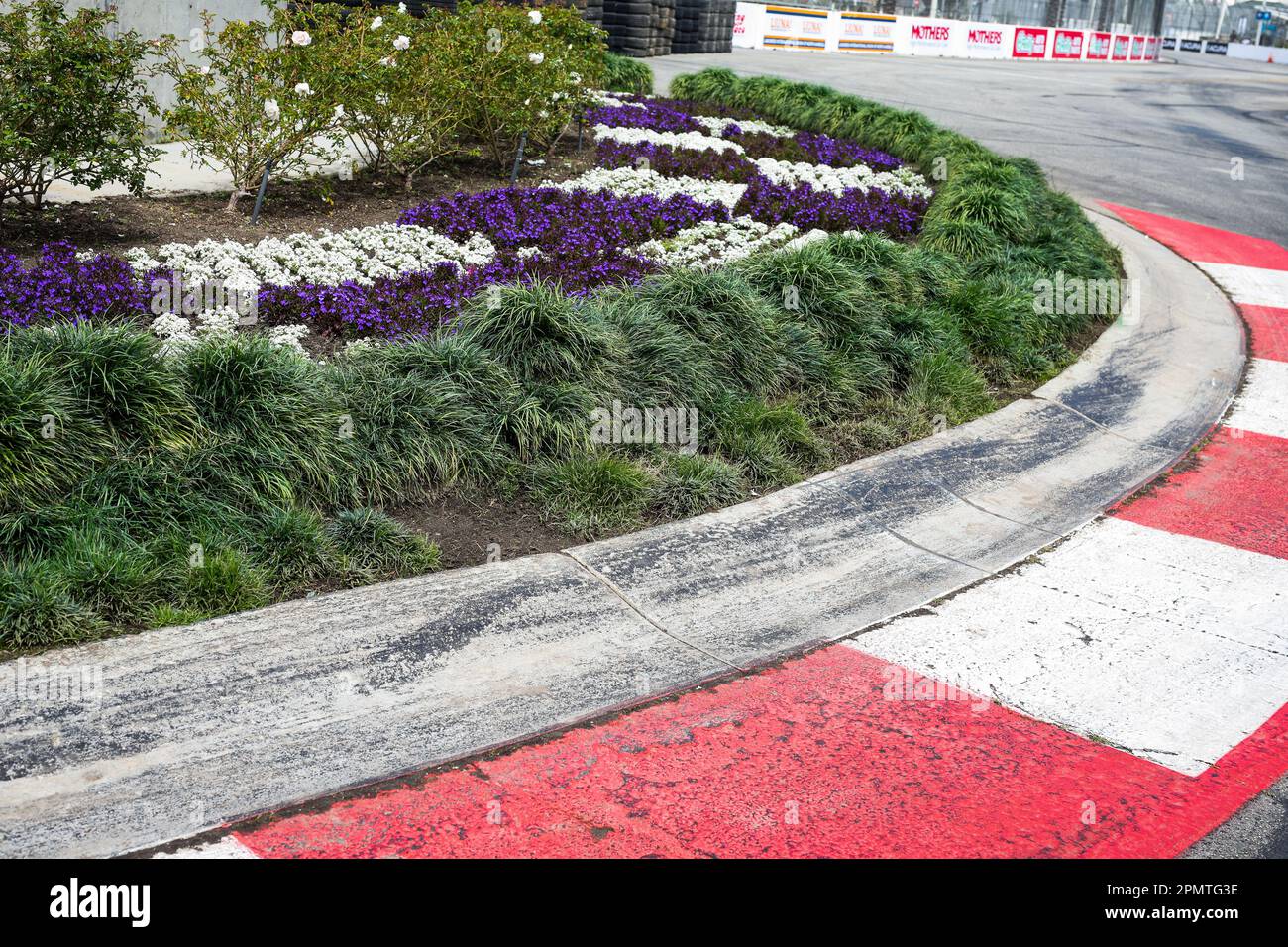 Long Beach, USA. 13th Apr, 2023. Turn 3 roundabout illustration during ...