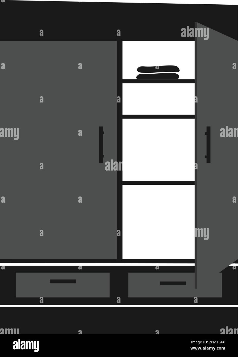 wardrobe icon vector illustration design Stock Vector Image & Art - Alamy