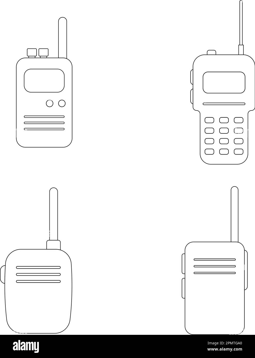 walkie talkie icon vector illustration design Stock Vector Image & Art ...