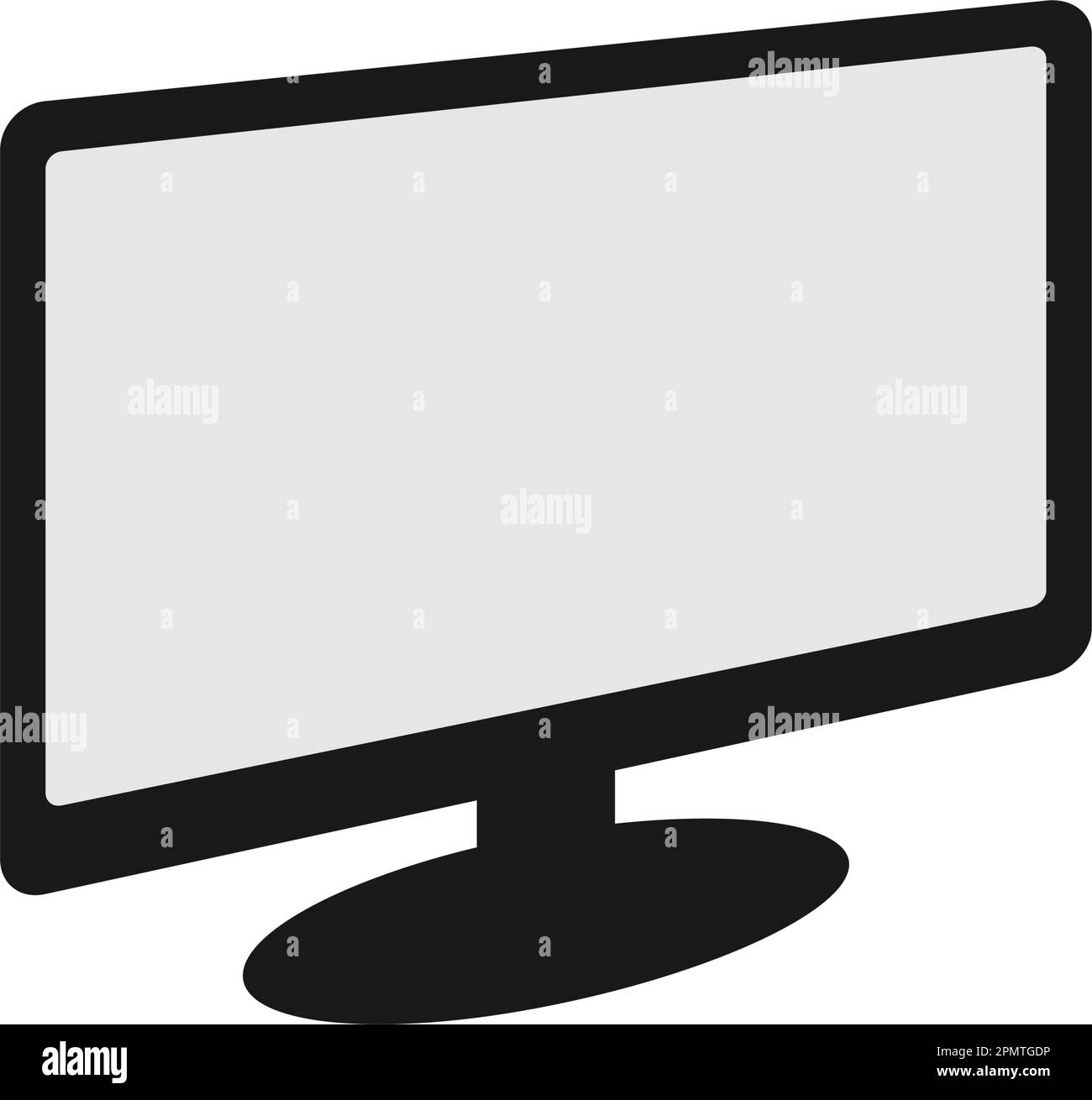monitor vector icon illuatration dsign Stock Vector Image & Art - Alamy