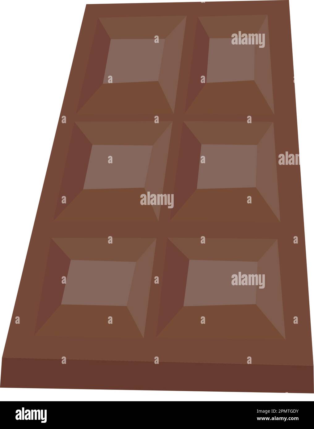 Chocolate vector icon illustration symbol design Stock Vector Image ...