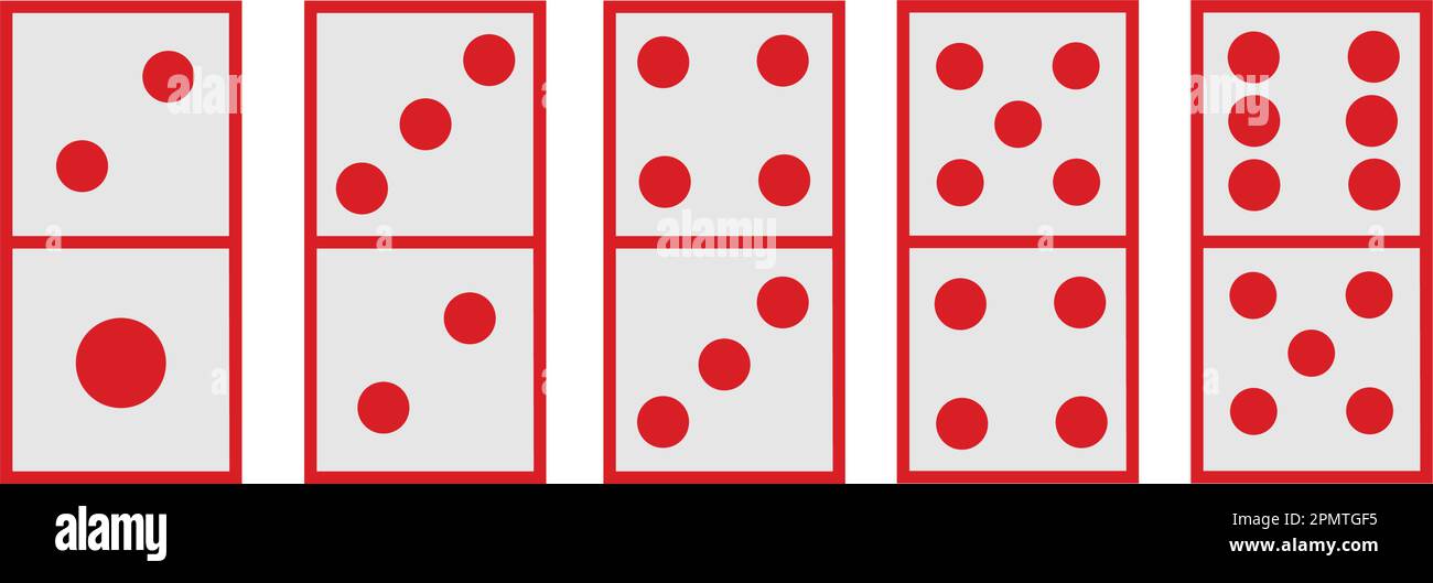 Dominoes vector hi-res stock photography and images - Alamy