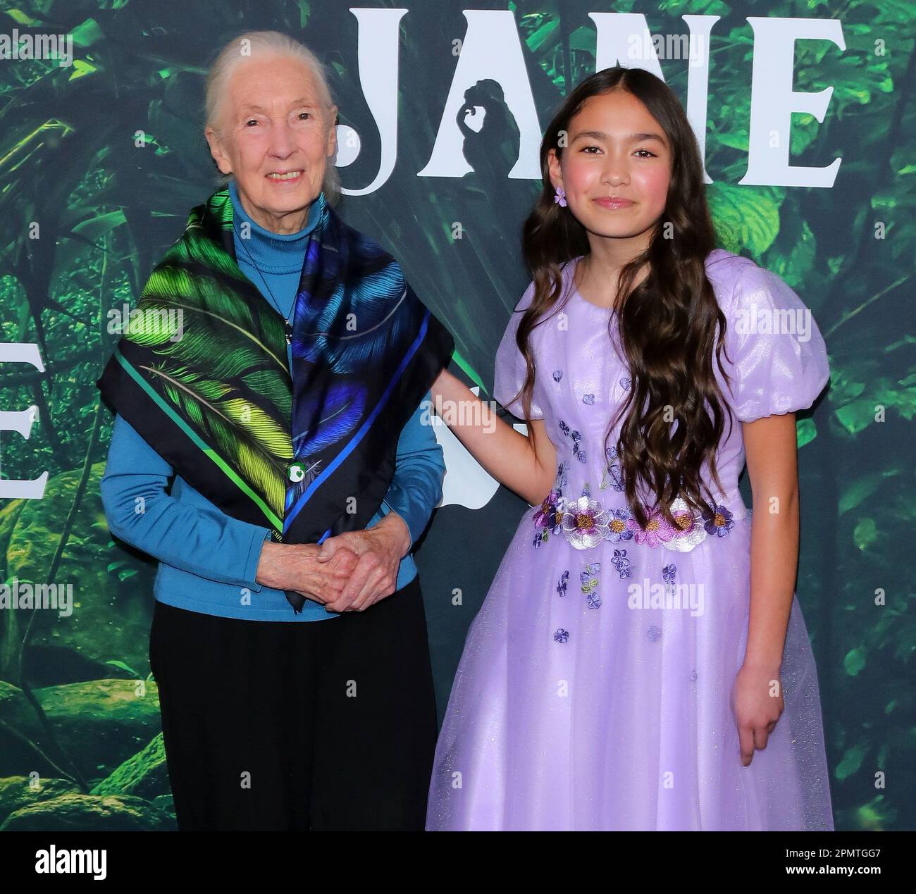 Los Angeles, USA. 14th Apr, 2023. Jane Goodall, Ava Louise Murchison ...