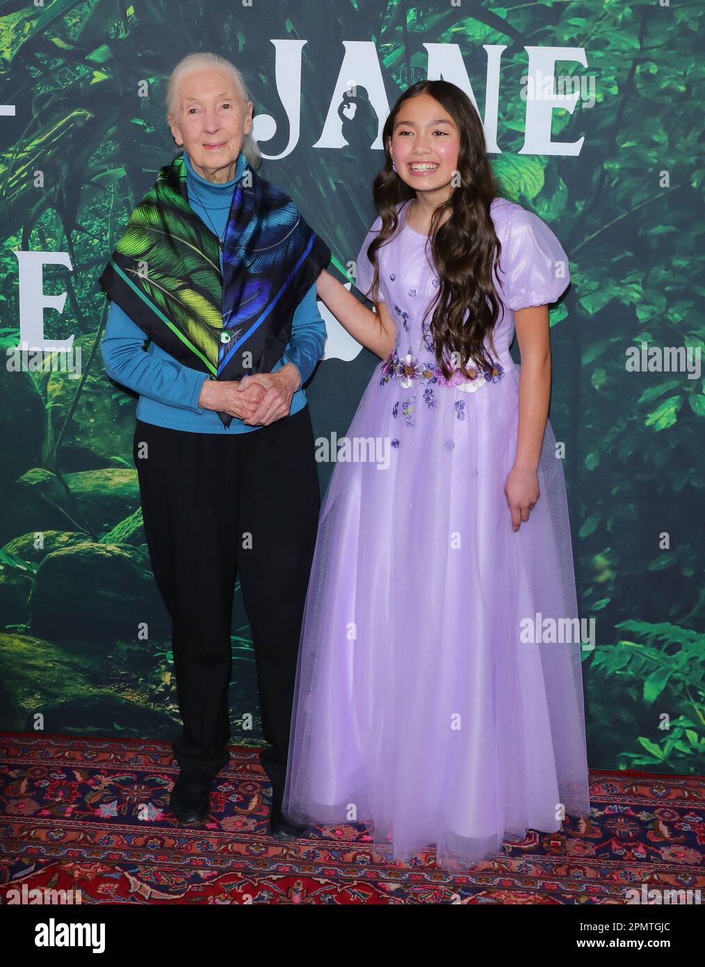 Los Angeles, USA. 14th Apr, 2023. Jane Goodall, Ava Louise Murchison ...