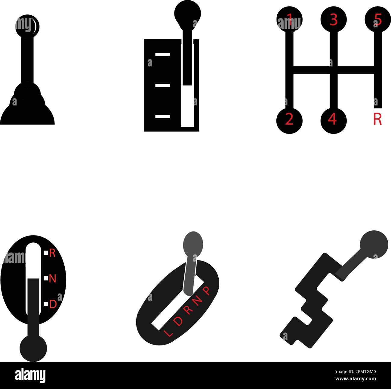 lever icons of various models,vector illustration simple design Stock ...