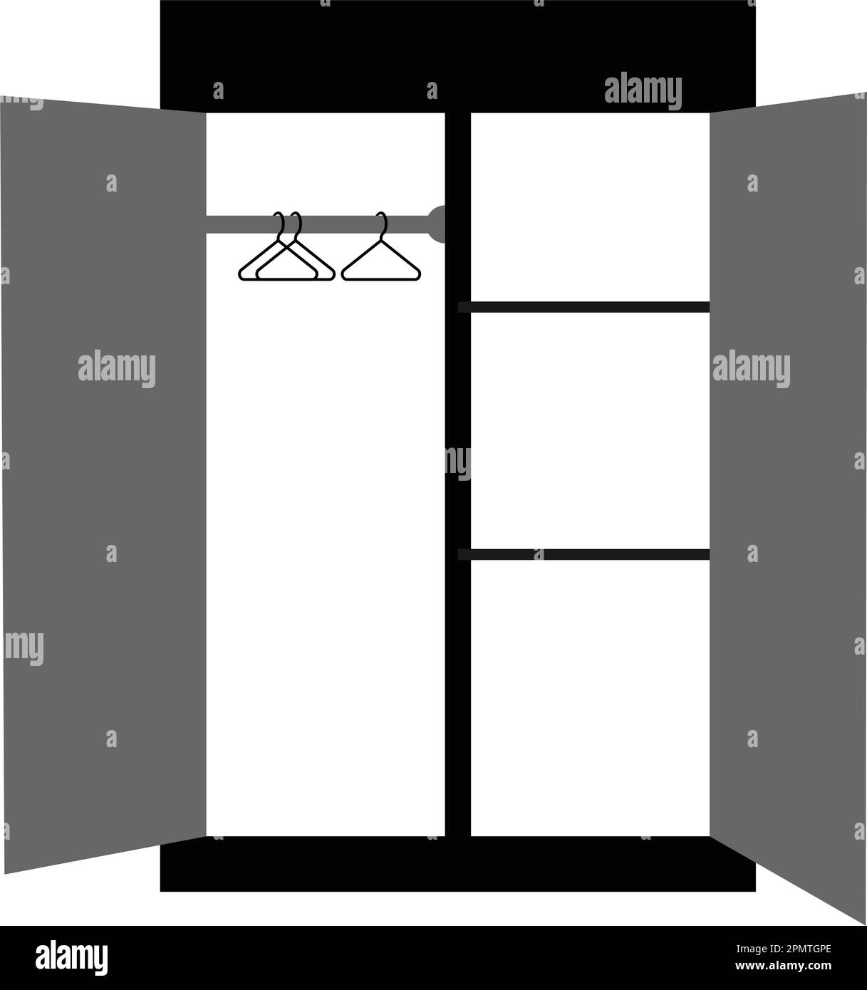 wardrobe icon vector illustration design Stock Vector Image & Art - Alamy