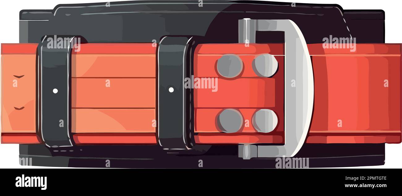 Leather belt detail Stock Vector Images - Alamy