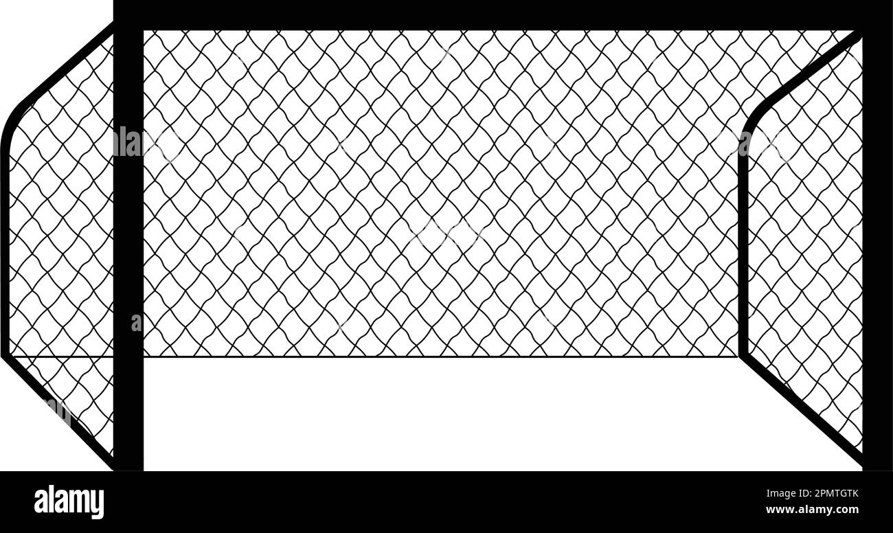 Goal post vector vectors hi-res stock photography and images - Alamy