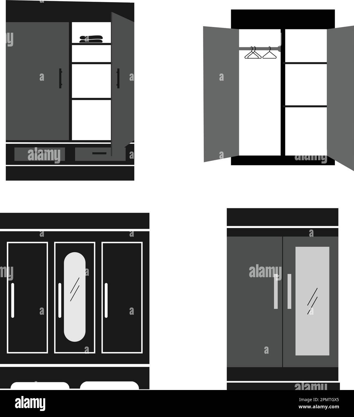 wardrobe icon vector illustration design Stock Vector Image & Art - Alamy