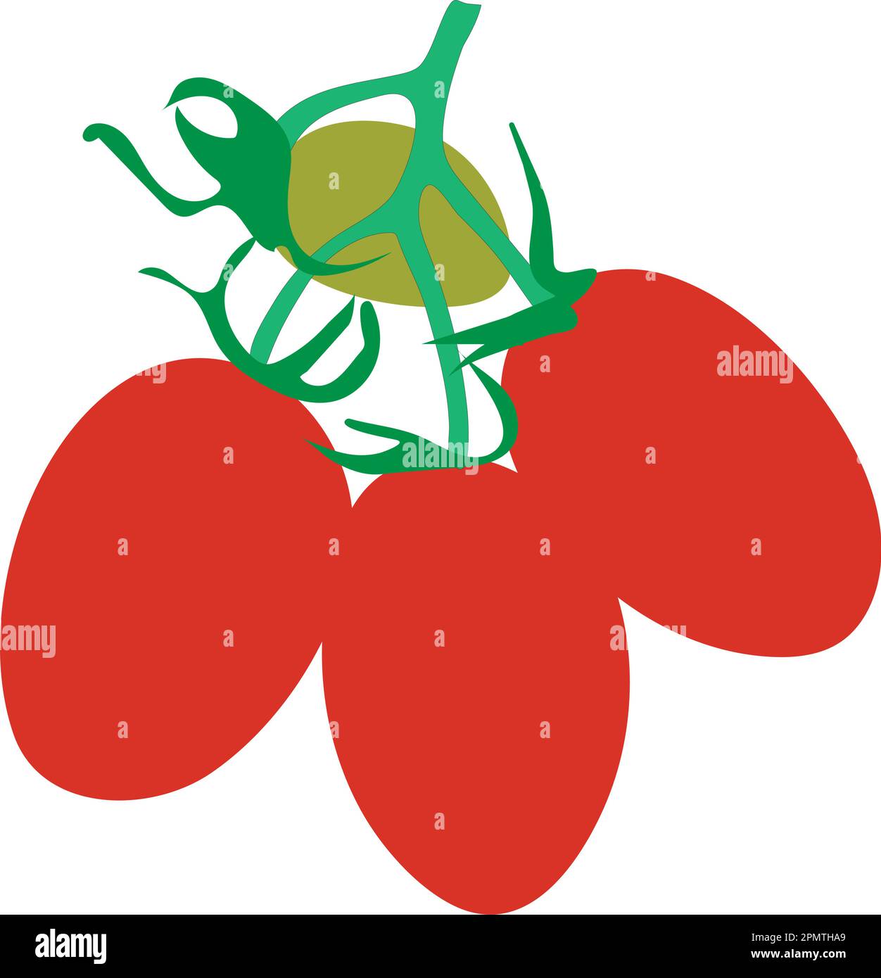 tomato fruit icon illustration design Stock Vector Image & Art - Alamy