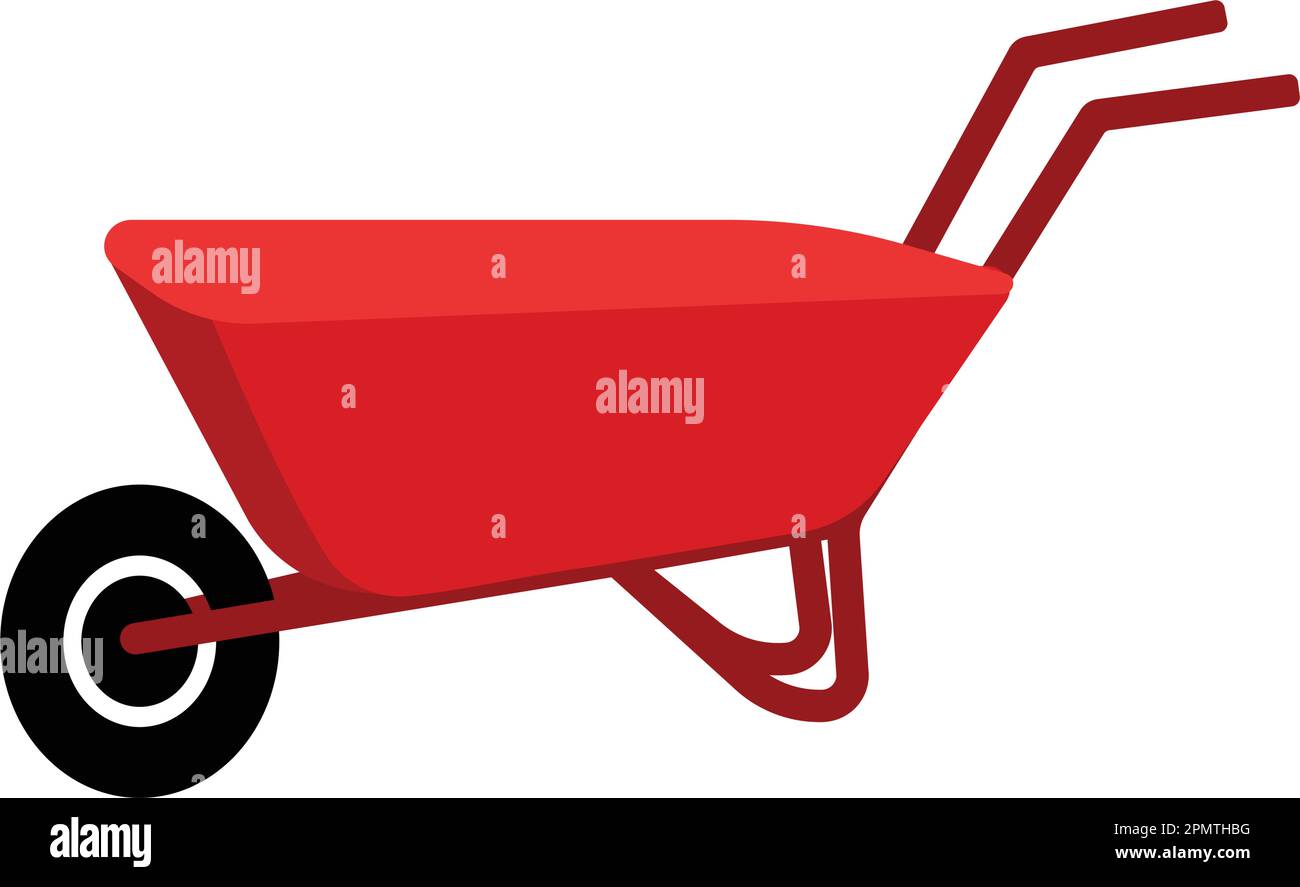 wheelbarrow vector icon,illustration logo design Stock Vector Image ...