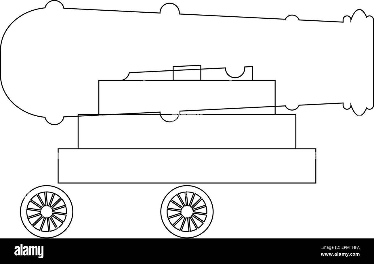 Civil war cannon Cut Out Stock Images & Pictures - Alamy