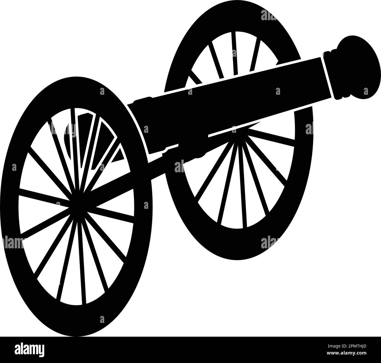 Civil war canon illustration hi-res stock photography and images - Alamy