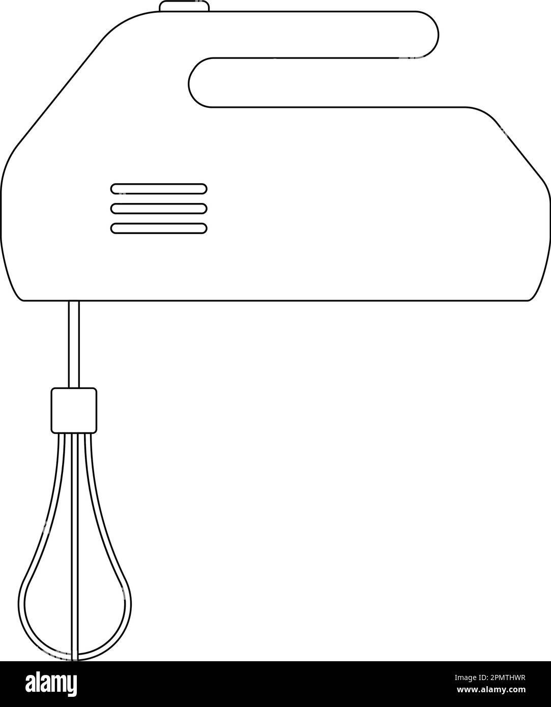 Hand mixer icon vector illustration simple design Stock Vector Image ...