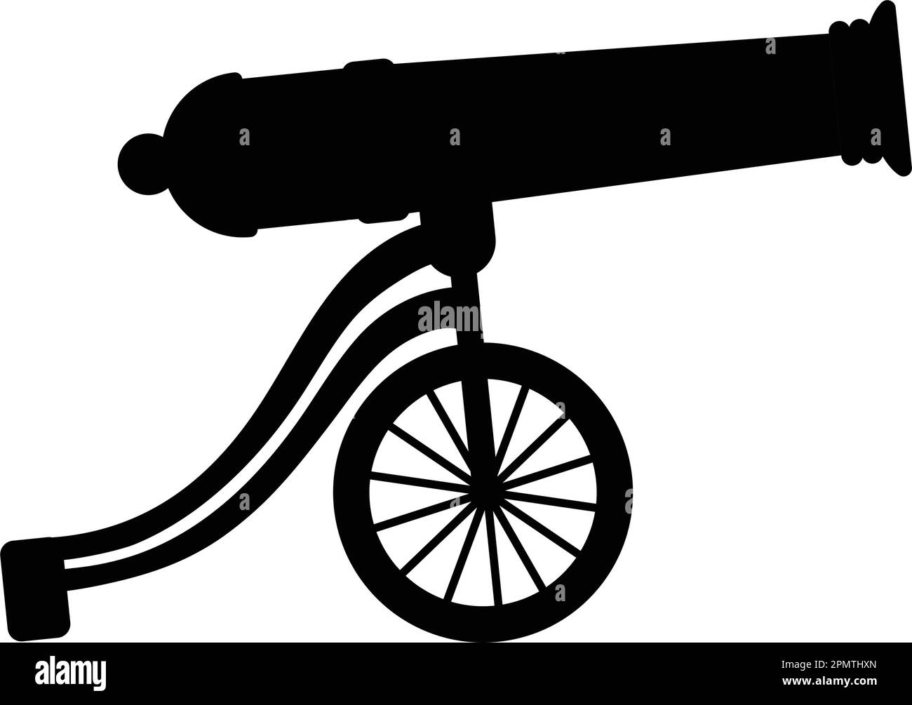 old cannon icon. vector illustration logo design Stock Vector Image ...