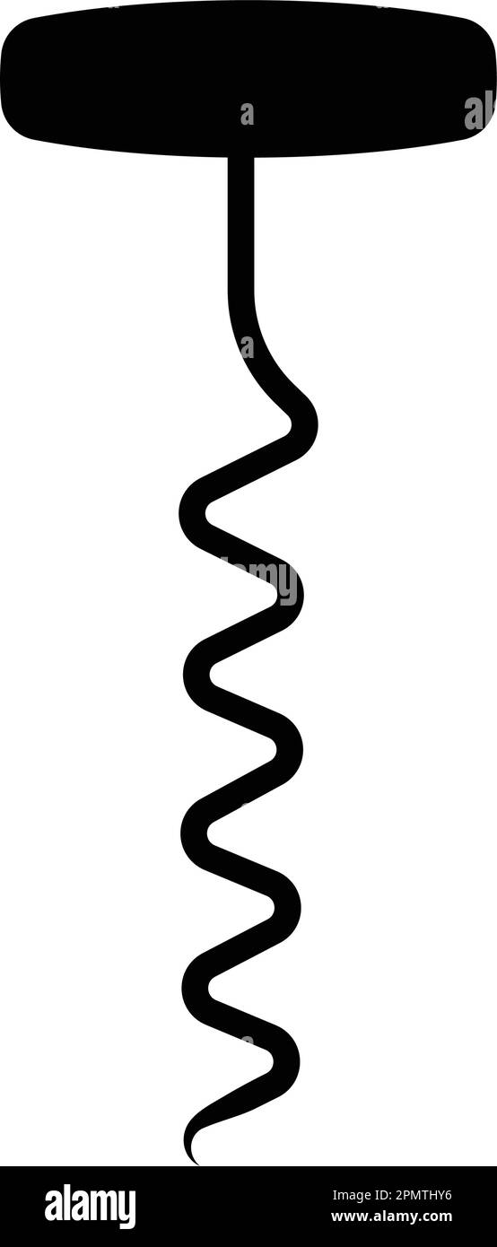 Corkscrew vector Stock Vector Images - Alamy