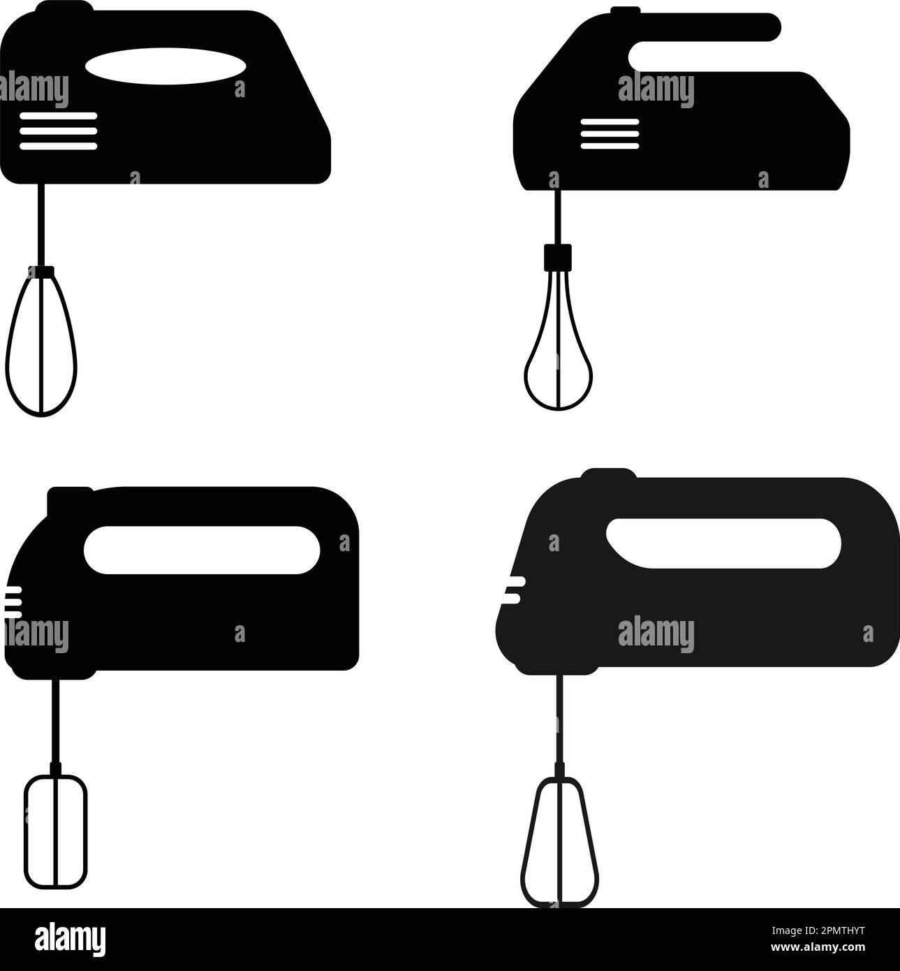 Hand mixer icon vector illustration simple design Stock Vector Image ...