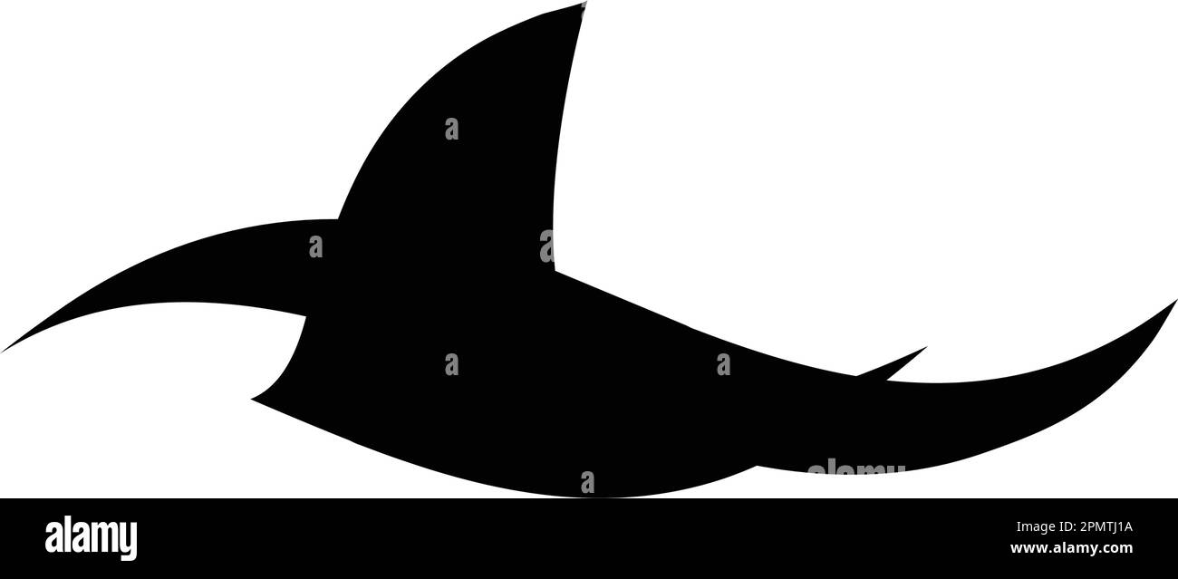 shark fin icon vector illustration design Stock Vector Image & Art - Alamy