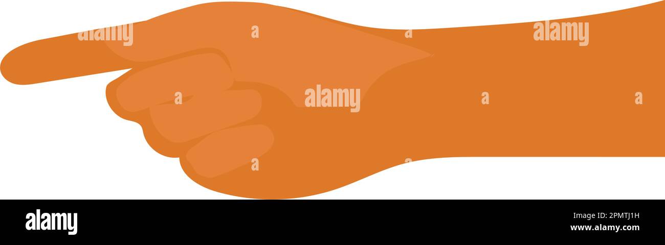 hand icon pointing illustration design Stock Vector Image & Art - Alamy