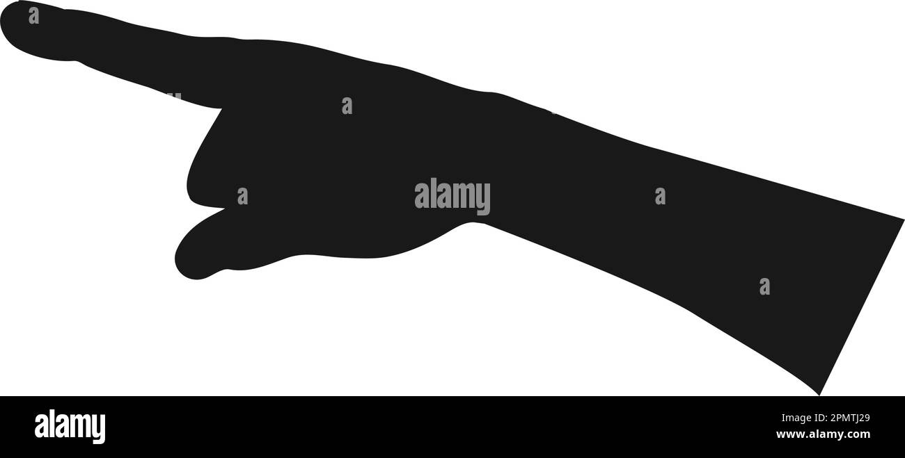 hand icon pointing illustration design Stock Vector Image & Art - Alamy