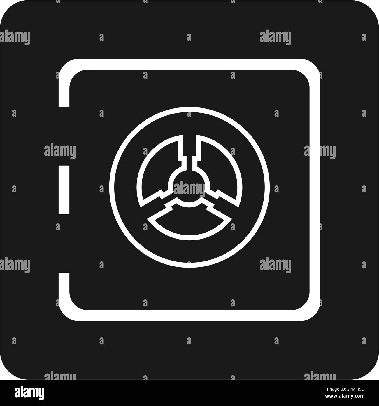 safe icon vector illustration flat design Stock Vector Image & Art - Alamy