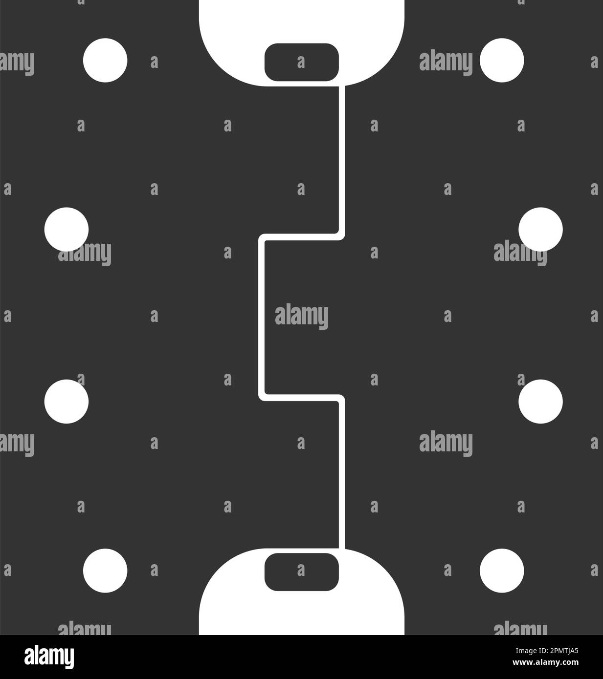 a set of door hinge icons design template. Trendy style, vector eps 10 ...