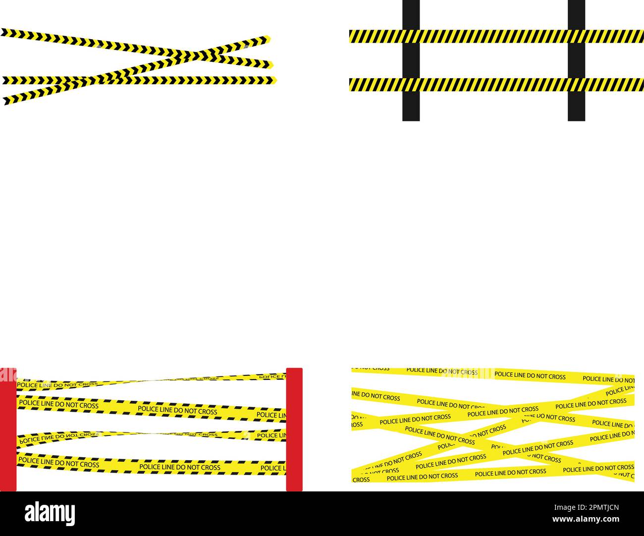 Police line icon vector illustration flat design Stock Vector Image ...