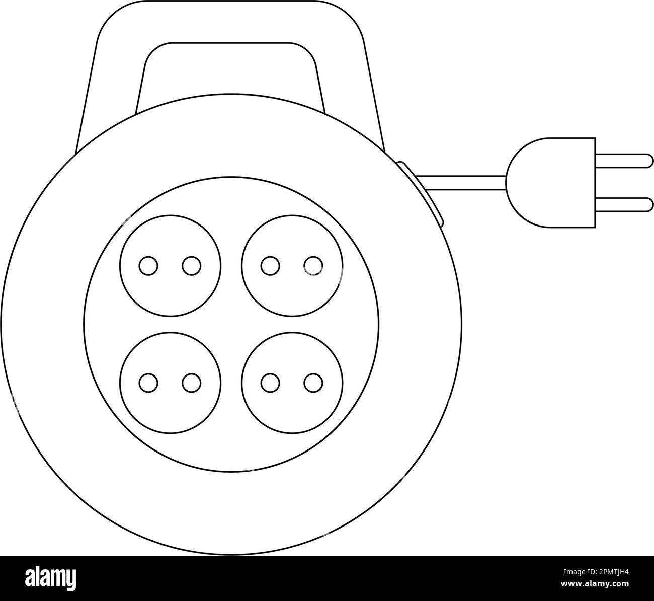 Extension cord icon hi-res stock photography and images - Alamy