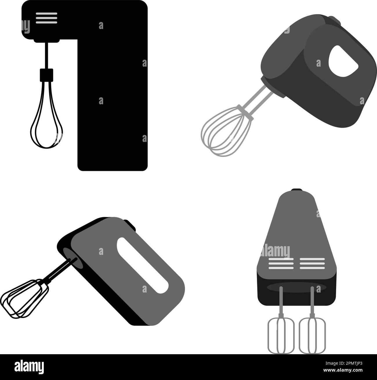 Hand mixer icon vector illustration simple design Stock Vector Image & Art - Alamy