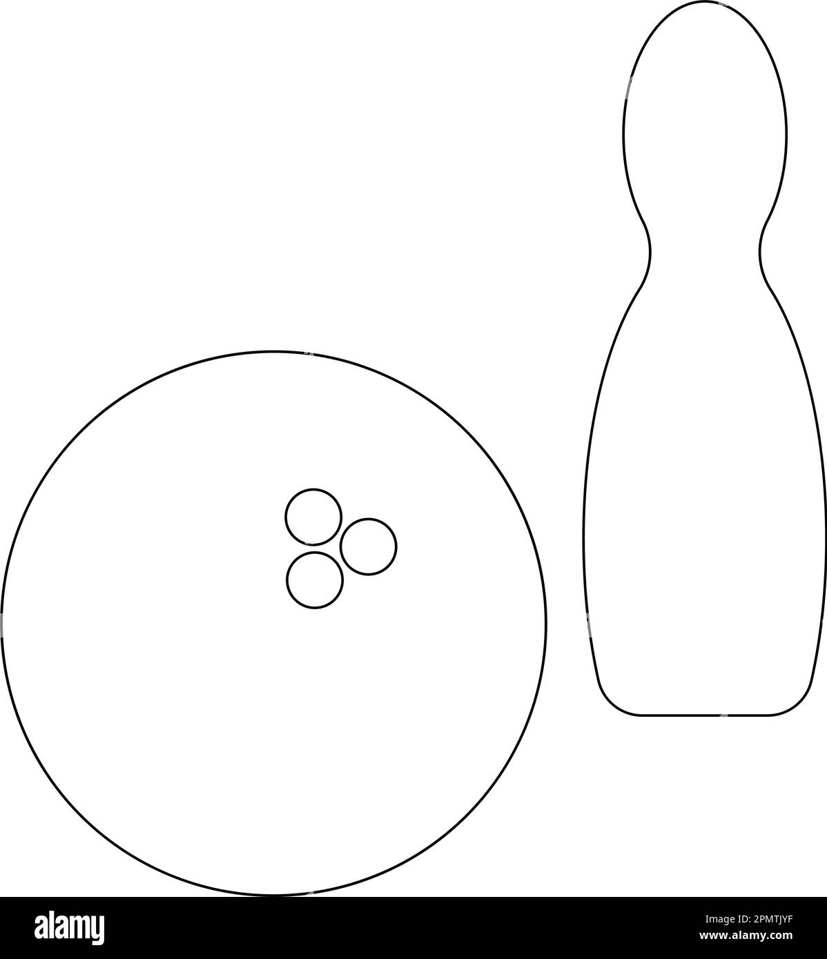 bowling logo vector illustration design template Stock Vector Image ...