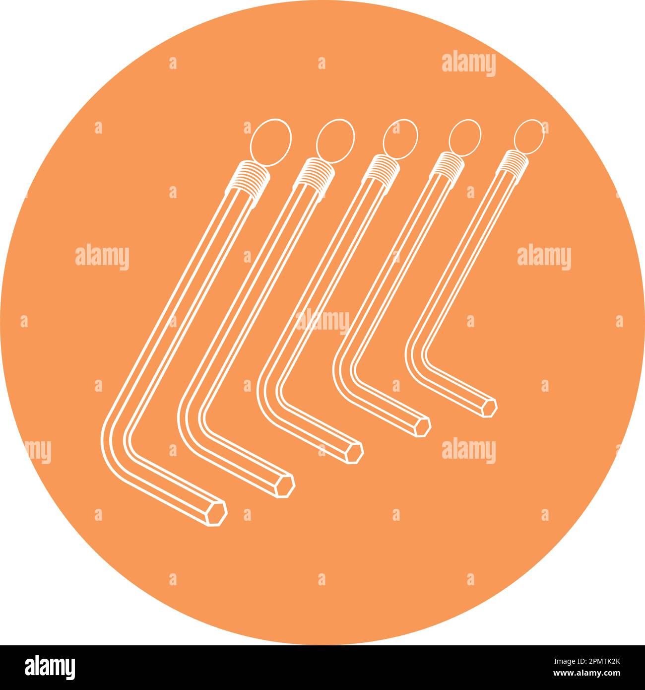 Allen keys icon vector illustration symbol design Stock Vector Image ...