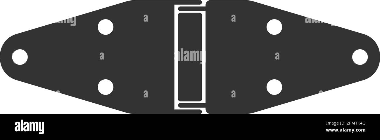 a set of door hinge icons design template. Trendy style, vector eps 10 ...