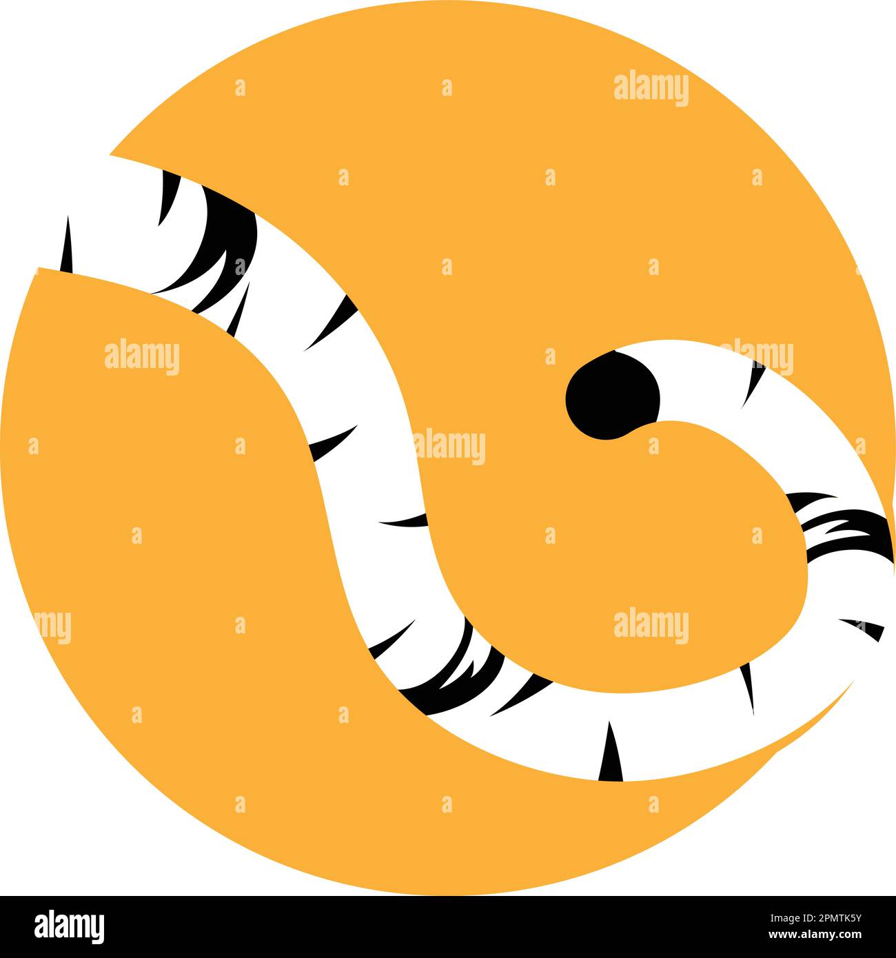 Tiger tail Stock Vector Images - Alamy