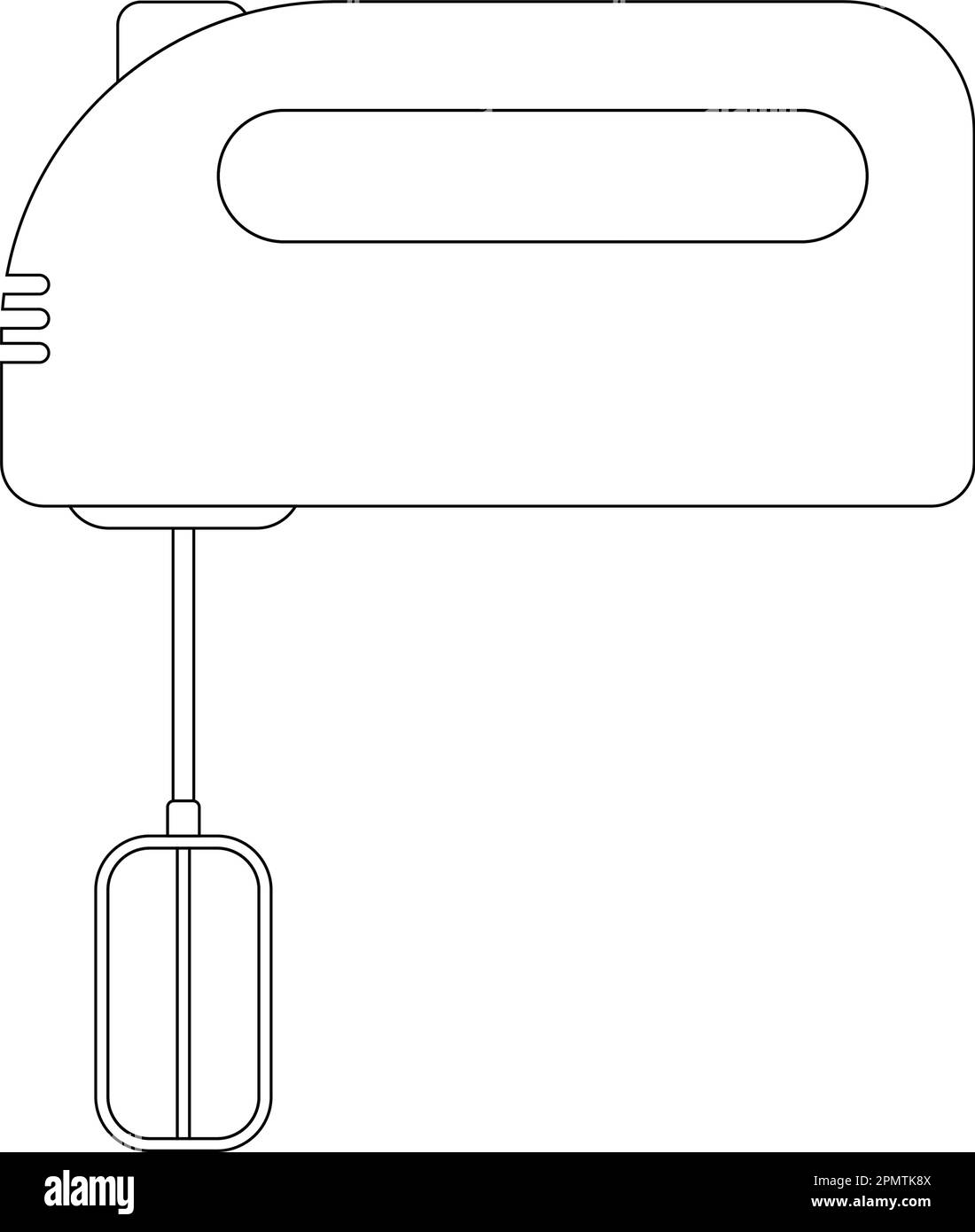 Hand mixer icon vector illustration simple design Stock Vector Image ...