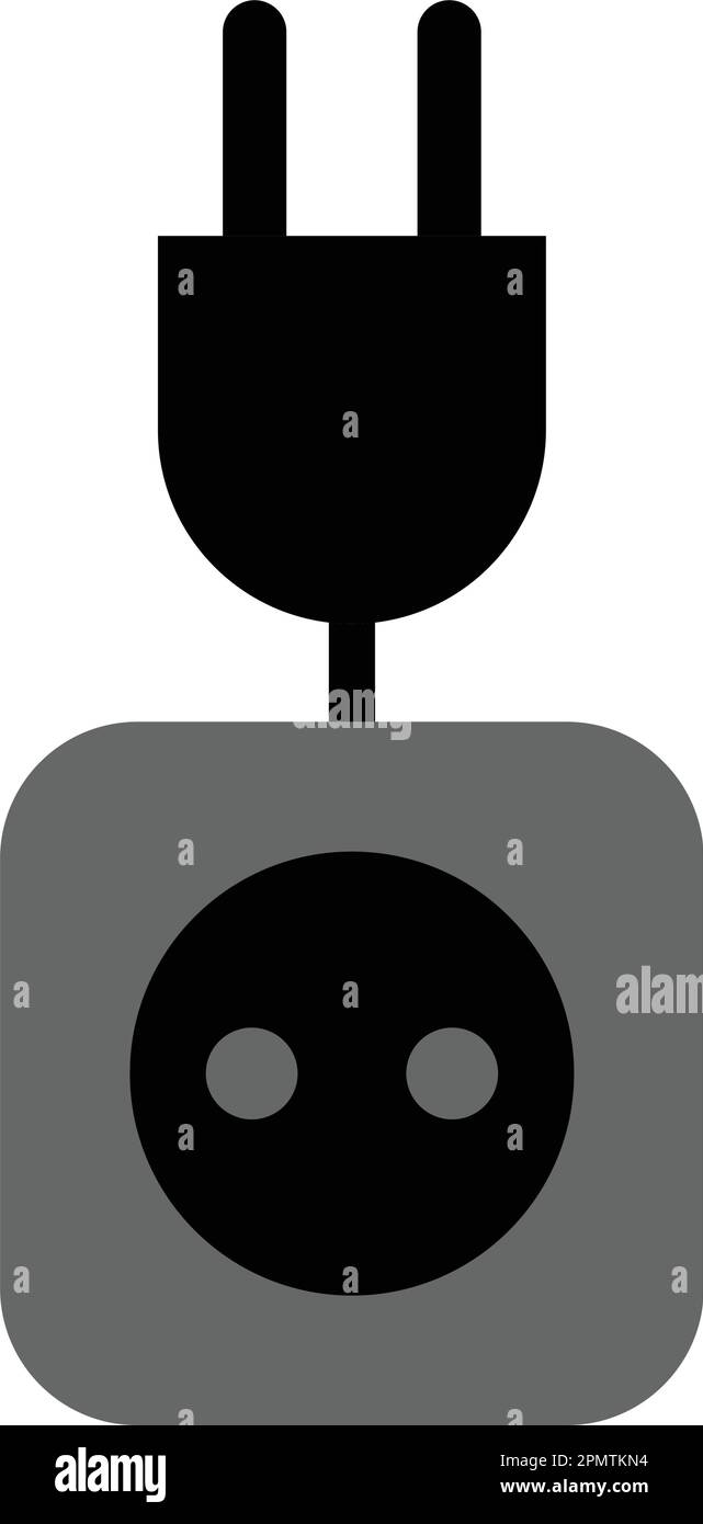 extension cord simple vector icon illustration in flat design Stock Vector Image & Art - Alamy