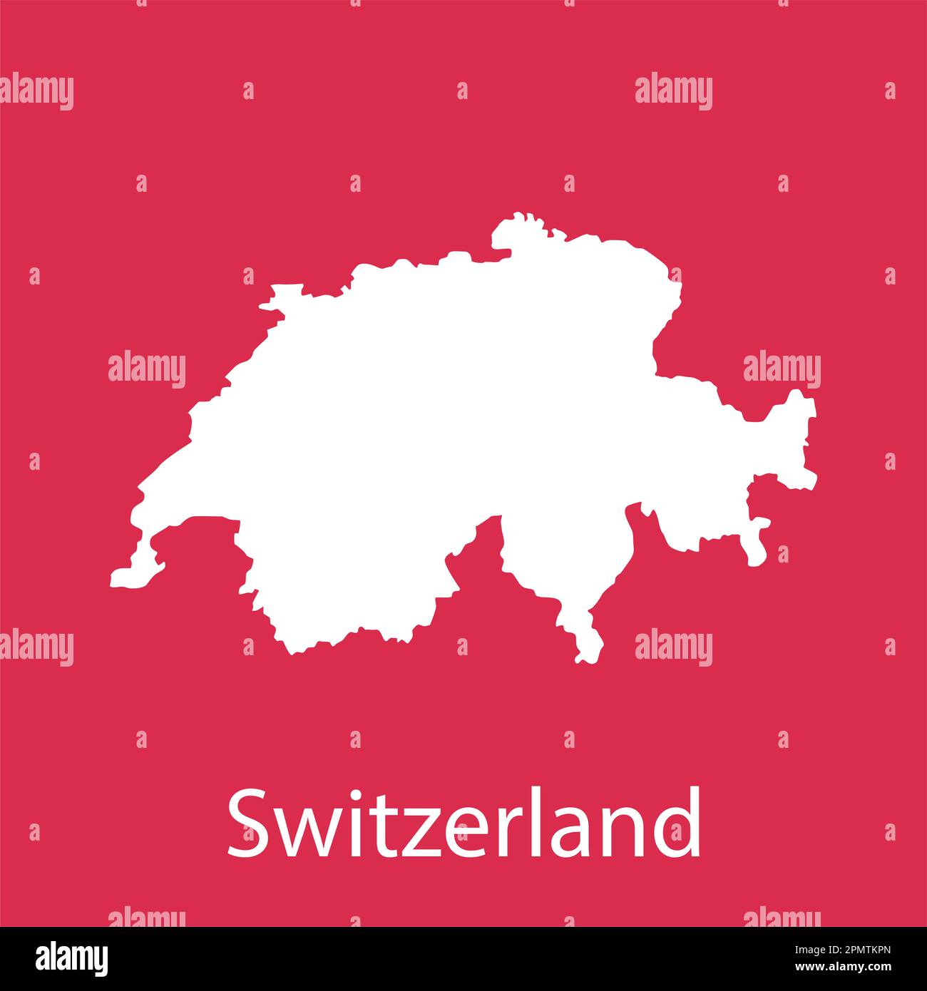 switzerland map icon illustration design Stock Vector Image & Art - Alamy