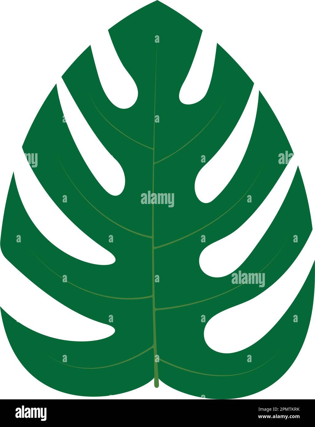 monstera leaf icon vector design template Stock Vector Image & Art - Alamy