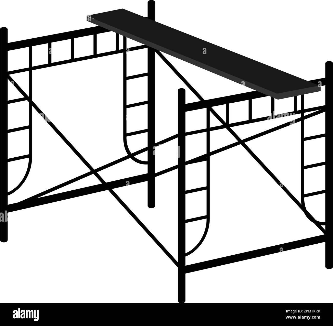 Scaffolding icon vector illustration symbol design Stock Vector Image ...