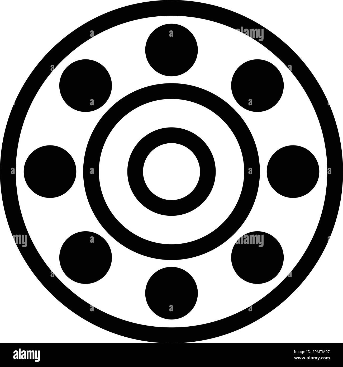 Roller bearing Stock Vector Images - Alamy