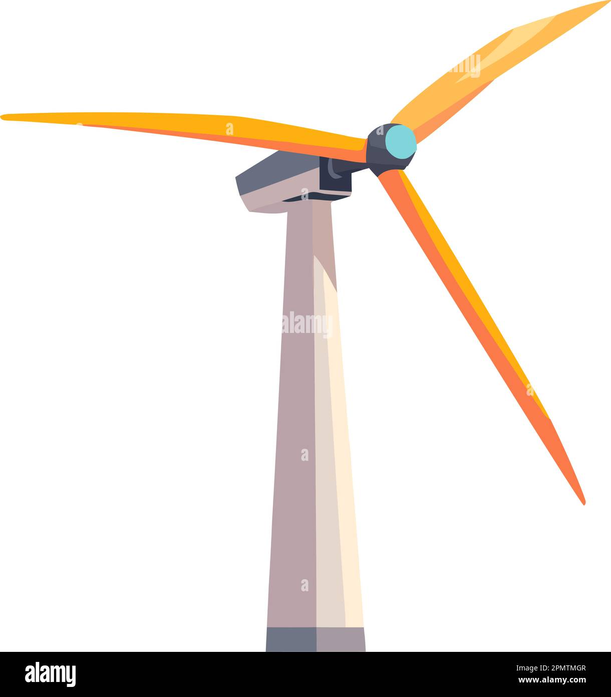 Turning windmill Stock Vector Images - Alamy