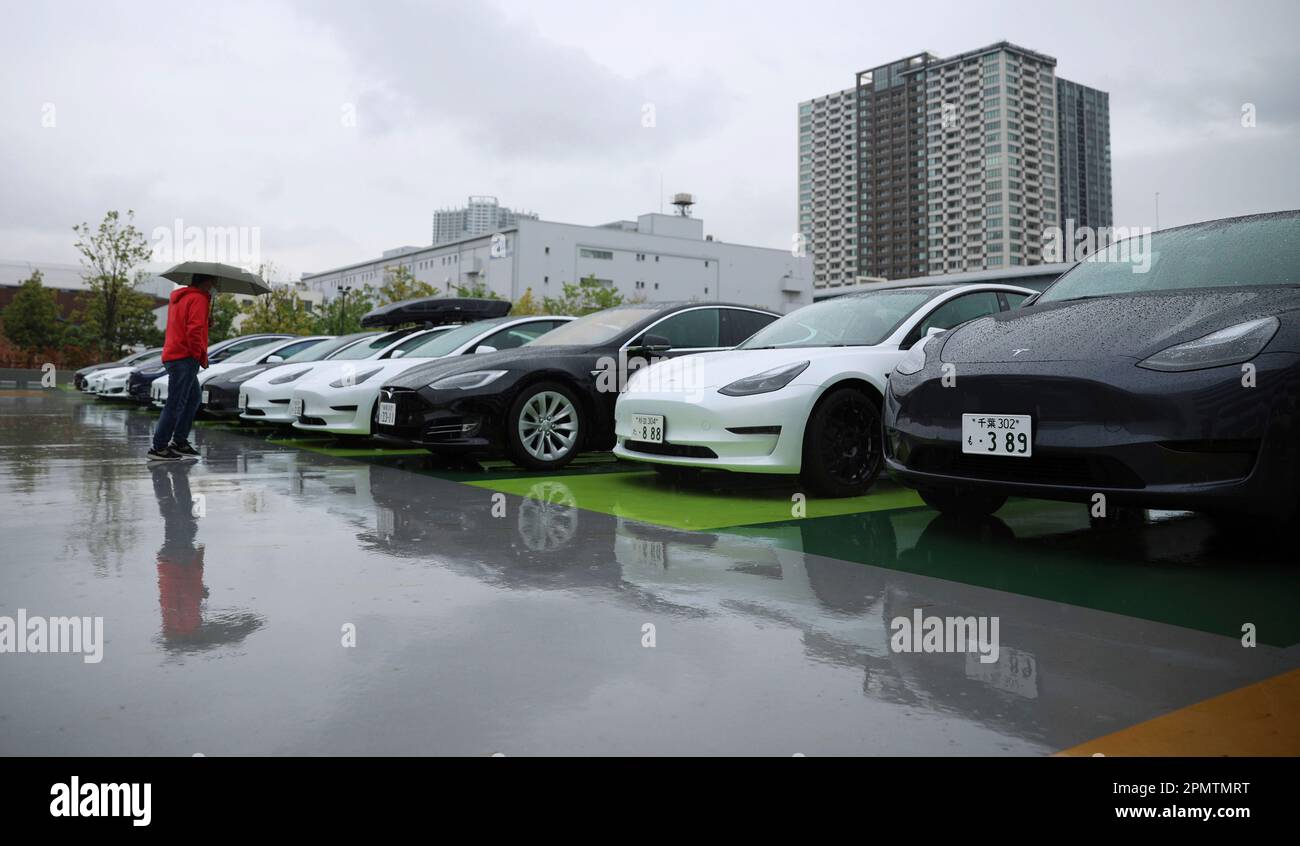 An event planned by Japanese arm of Tesla, an American multinational ...