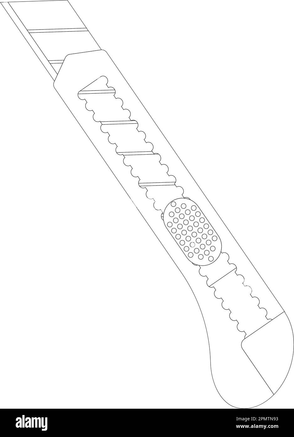 cutter knife - stationery icon vector design template Stock Vector ...