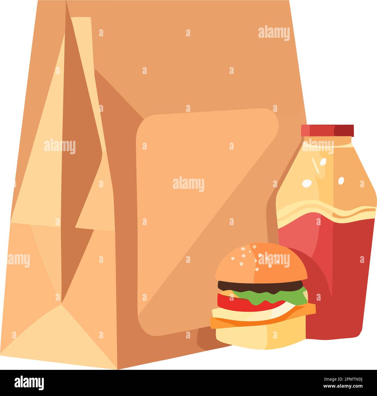 Gourmet food take out Stock Vector Images - Alamy