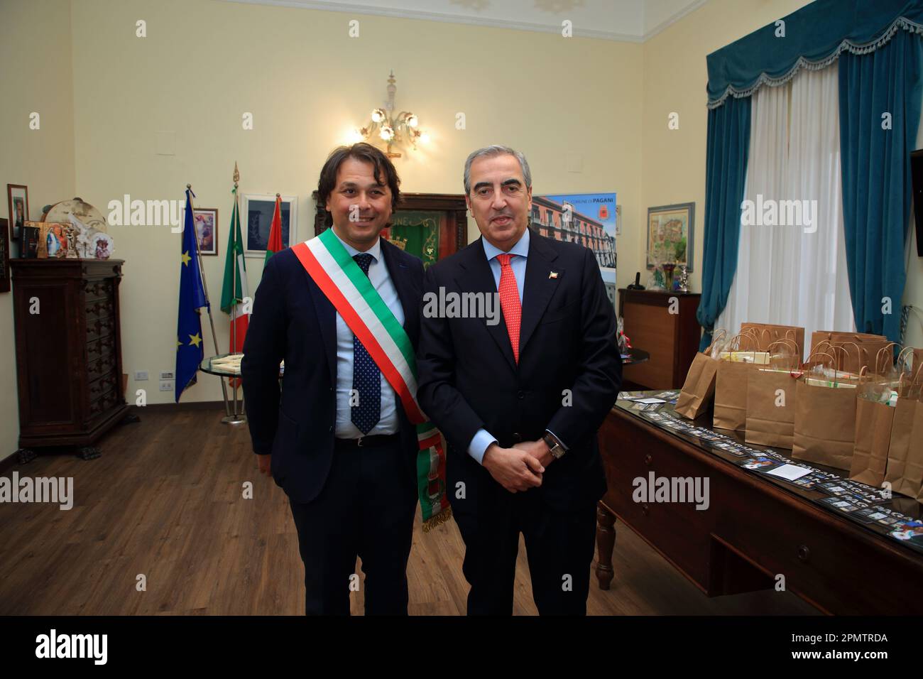 Pagani, Salerno, Italy. 14th Apr, 2023. Pagani, Salerno, Italy - April ...