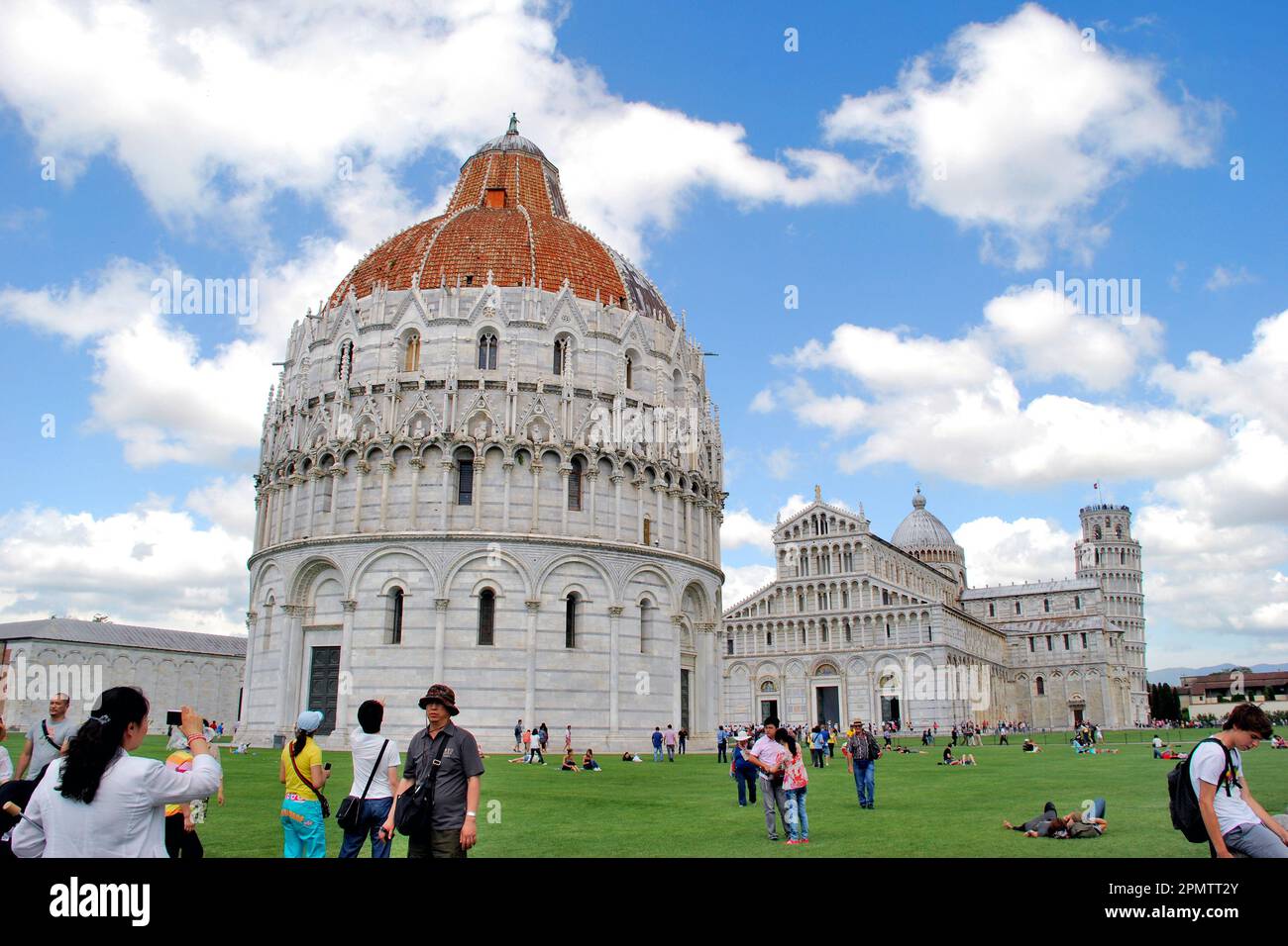 The Leaning Tower of Pisa complex, it is known for its nearly four ...