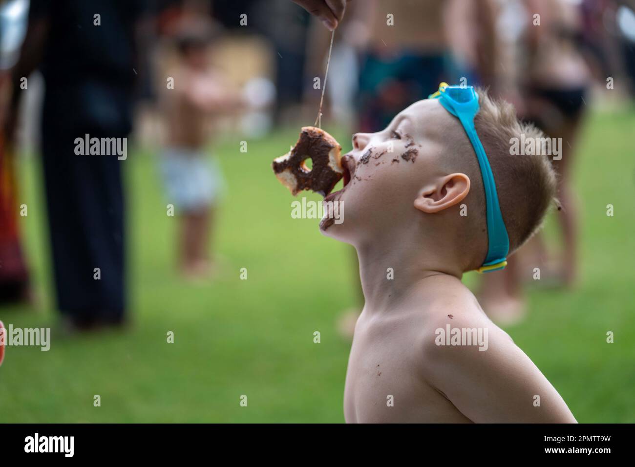Weligama,Sri Lanka.14th April 2023.Foreigners Celebrating and enjoying ...
