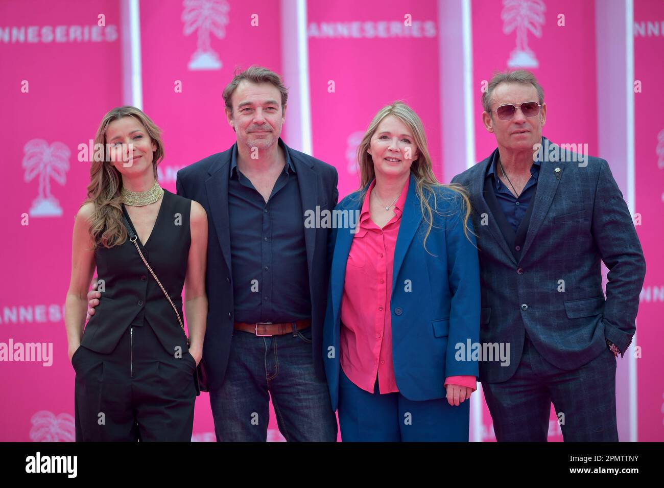 Cannes, France. 13th Apr, 2023. Opening Ceremony 6th Canneseries ...