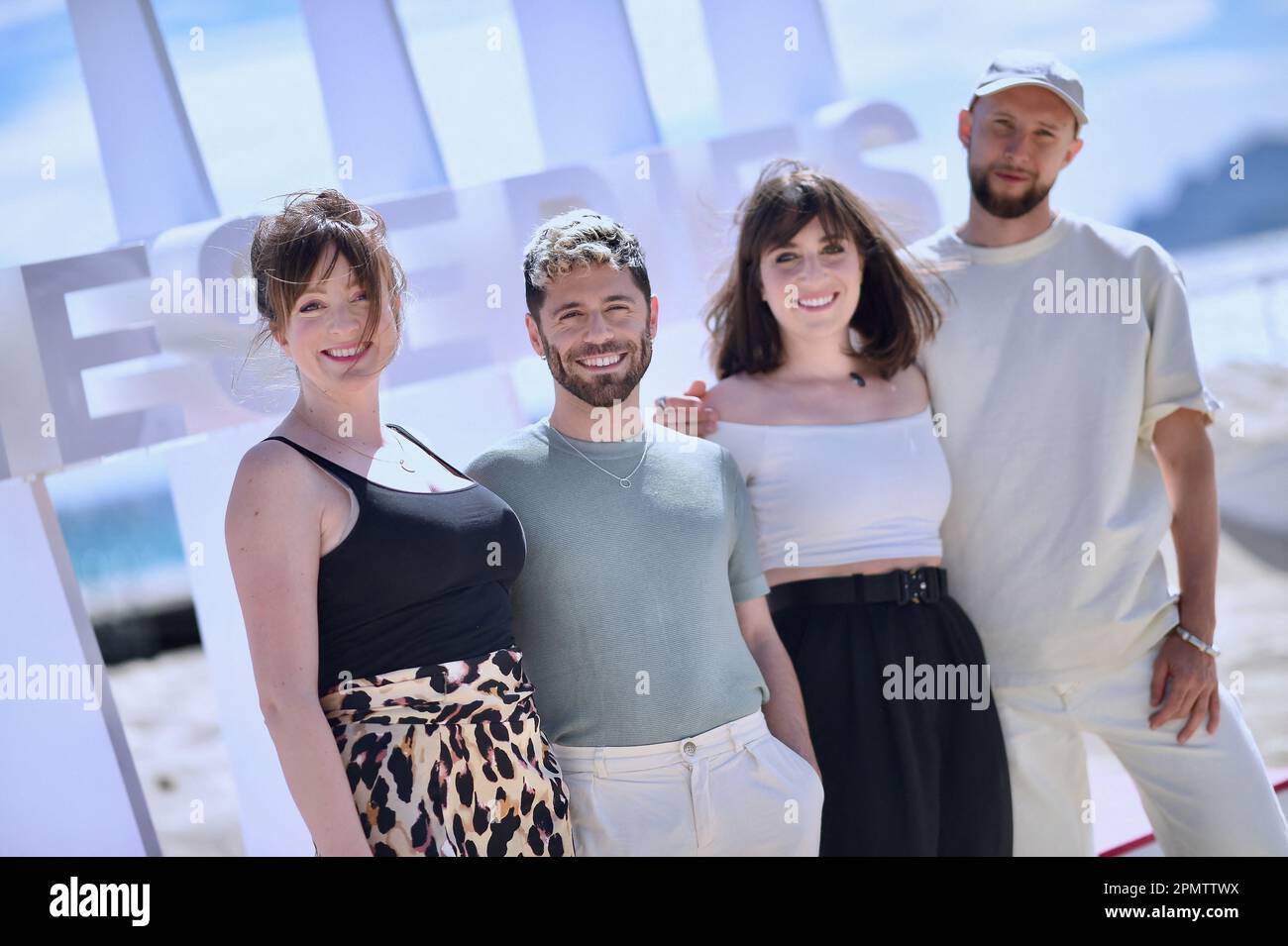 Cannes, France. 13th Apr, 2023. Melha Bedia Photocall - 6th Canneseries ...