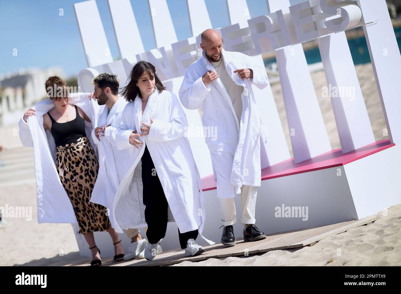 Cannes, France. 13th Apr, 2023. Melha Bedia Photocall - 6th Canneseries ...